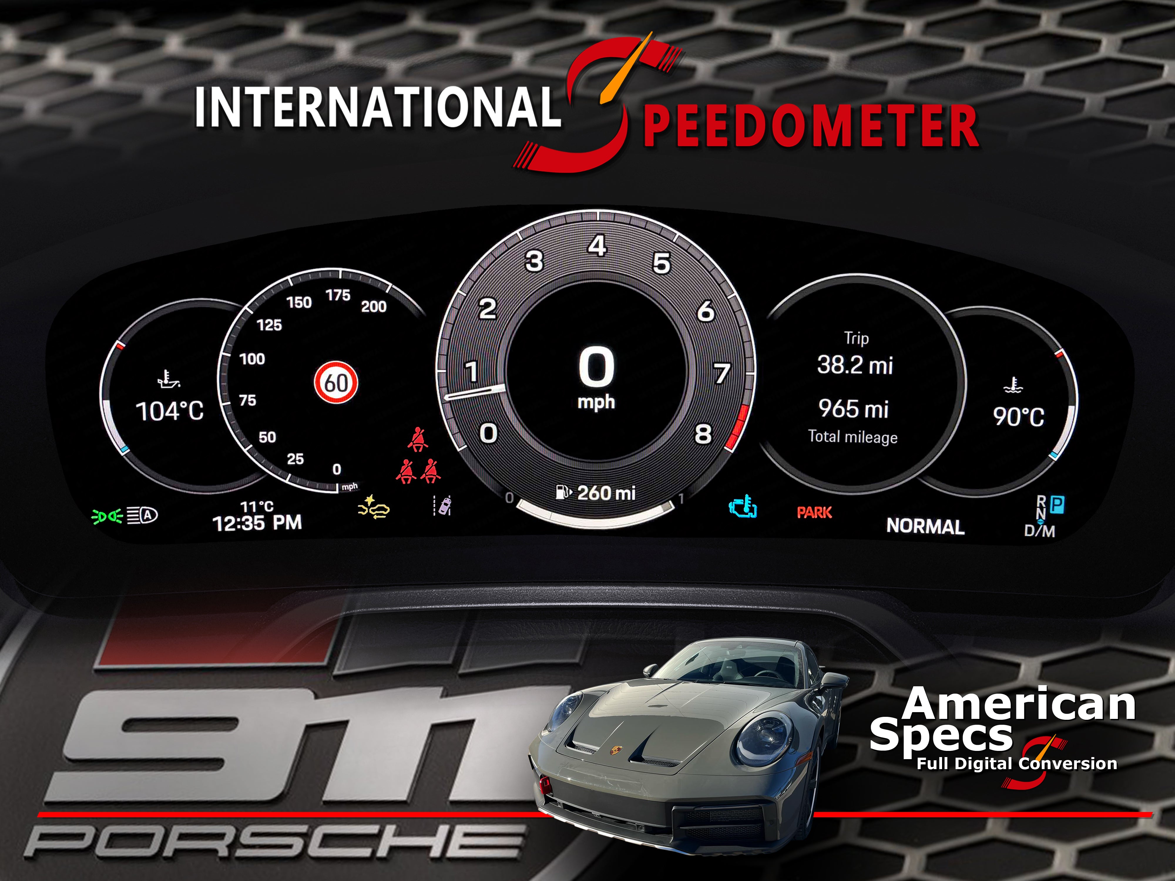 2025 Porsche 911 Full Screen Conversion - POIH-01 – International ...