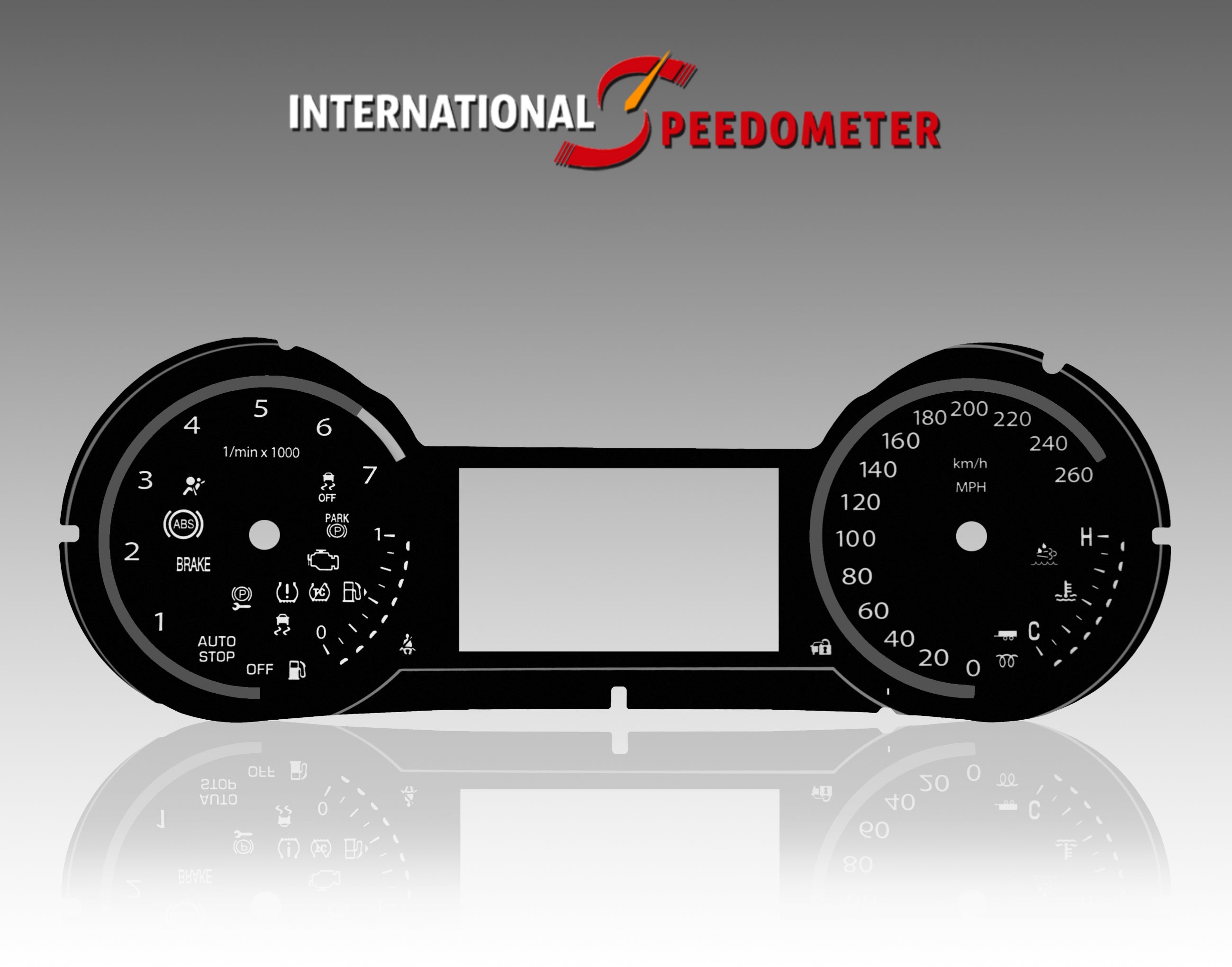 2019-2021 Cadillac XT4 & XT5 (MPH) - CAXT-01 – International Speedometer