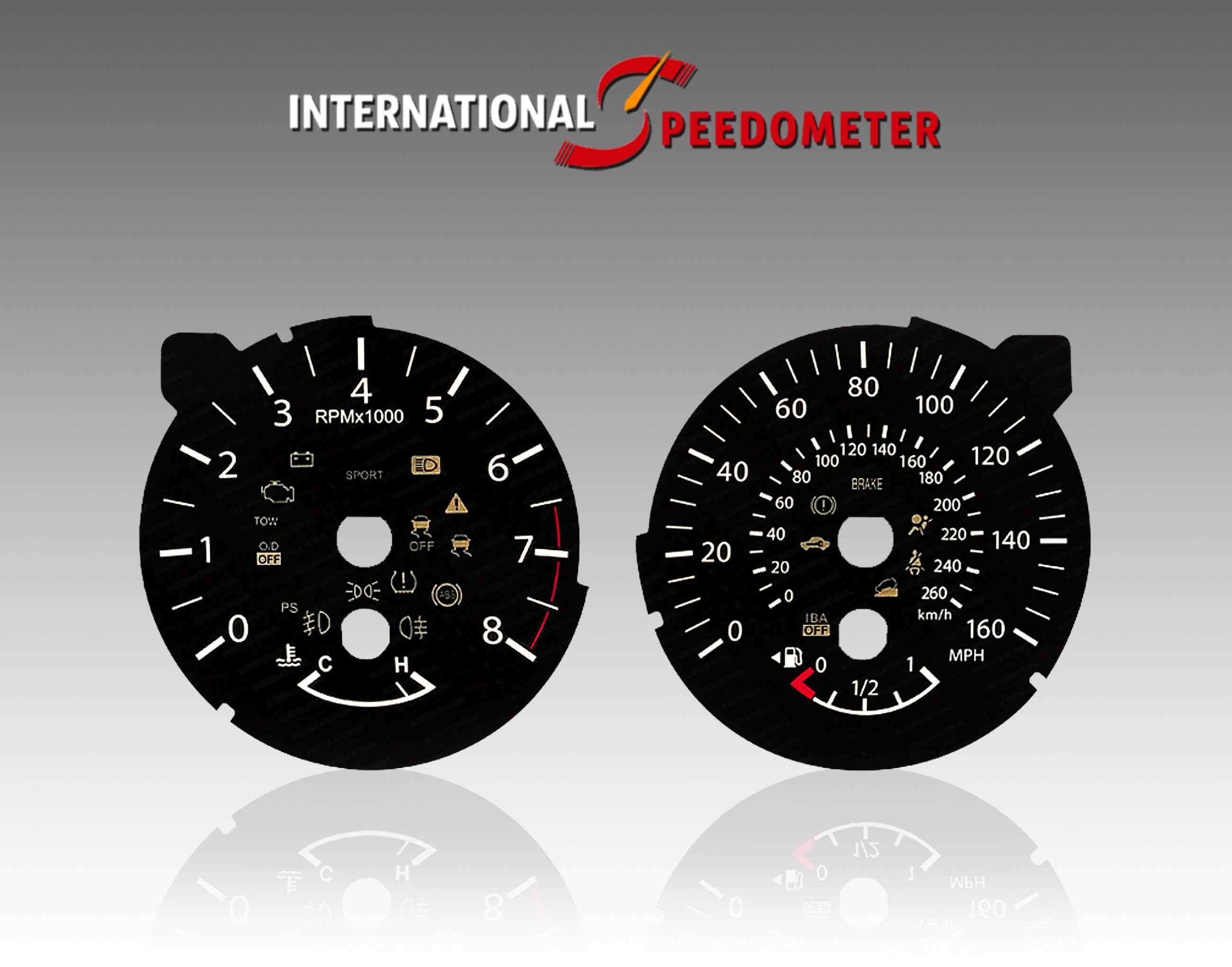2014-2018 Nissan Pathfinder (MPH) - NIPA-01 – International Speedometer