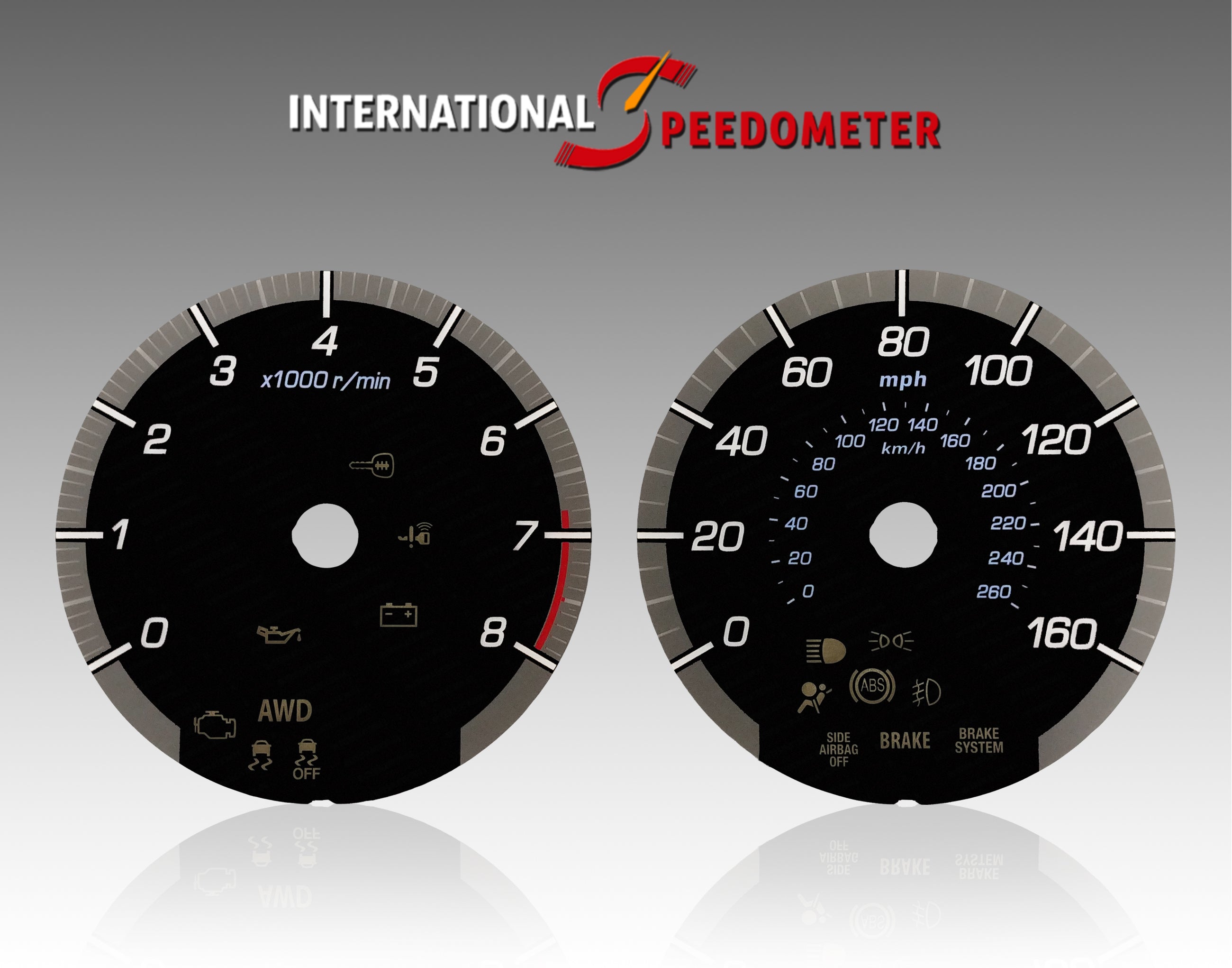 2014-2019 Acura ILX - ACU-02 – International Speedometer